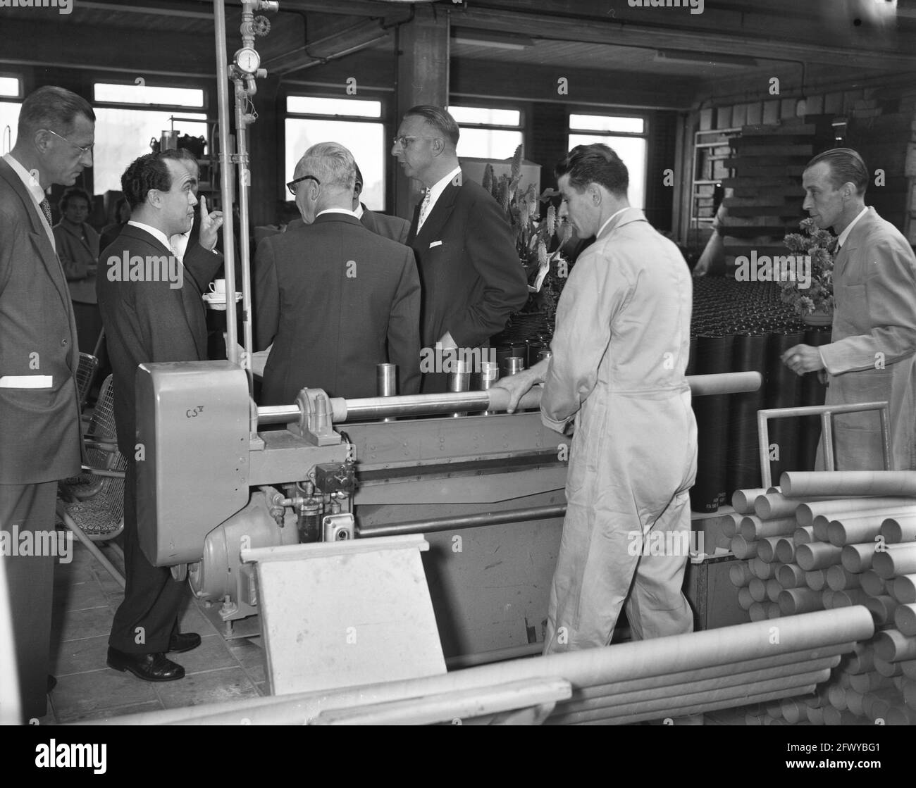 Reception Franken Amsterdam, September 8, 1956, receptions, The ...