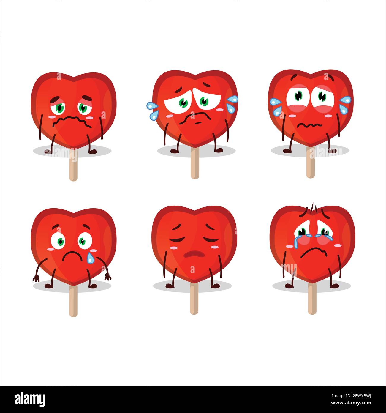 Lolipop love Stock Vector Images - Alamy