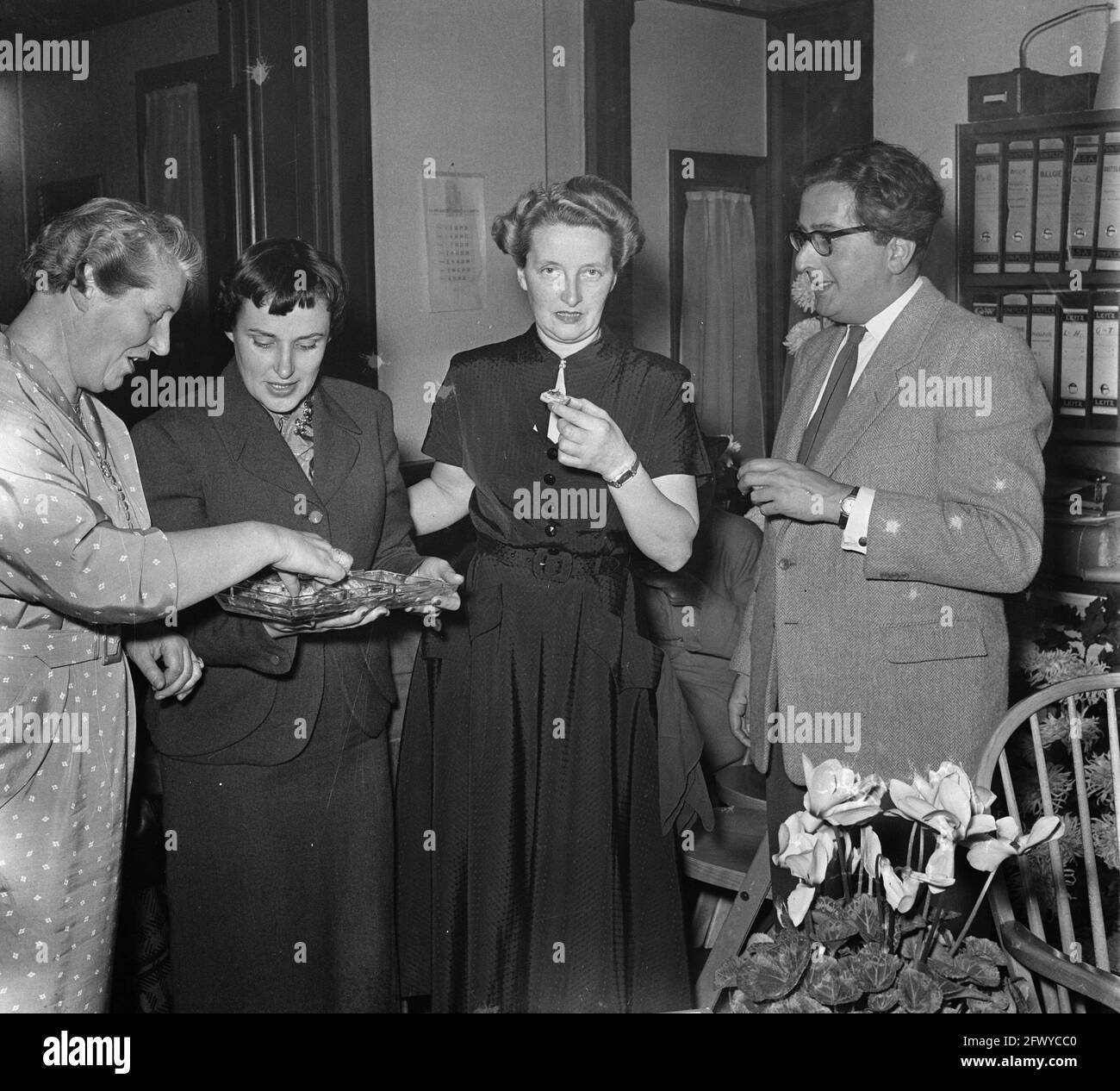 Reception International Acquisition Office Bolijn, 15 October 1952 ...