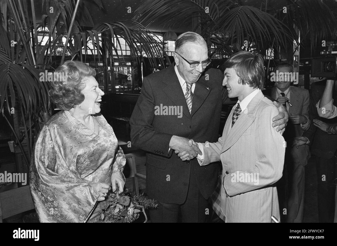 Reception Professor Euwe on the occasion of seventy-five years in a ...