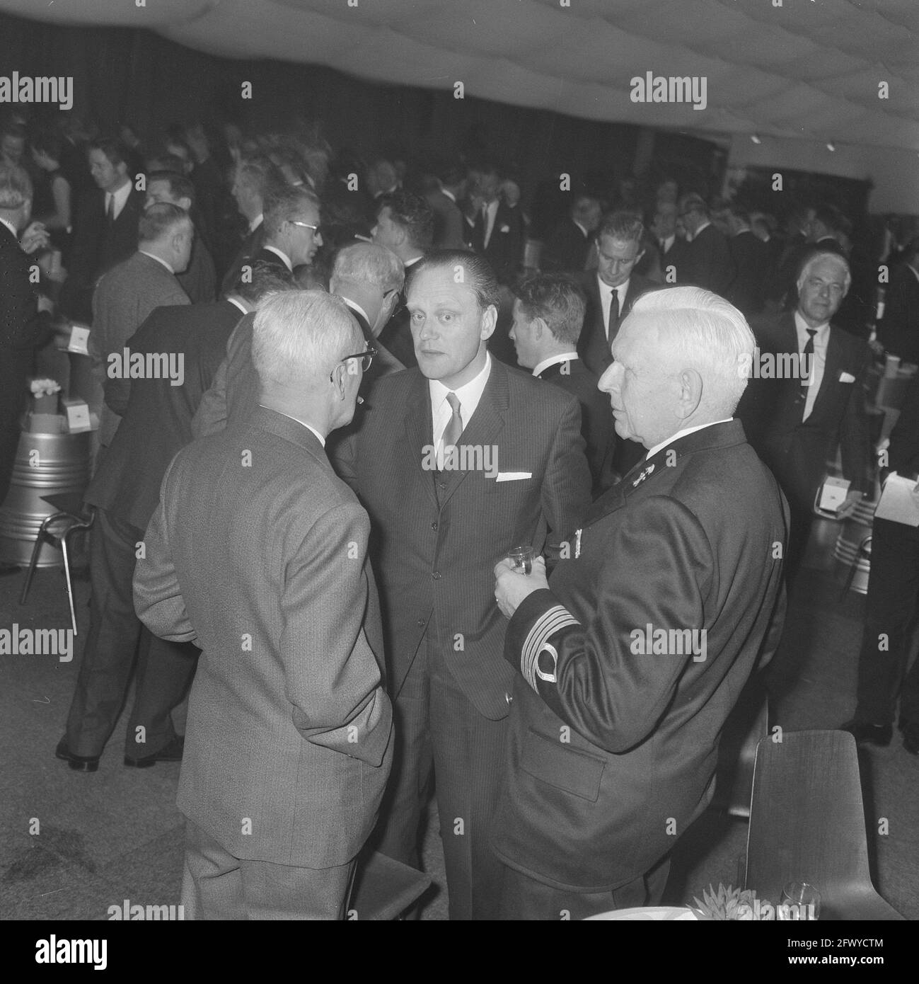 Reception on the occasion of the opening, 24 September 1968, group ...