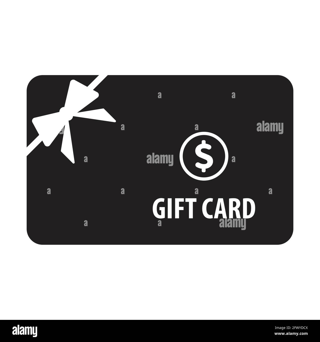Gift card icon vector for graphic design, logo, web site, social media ...