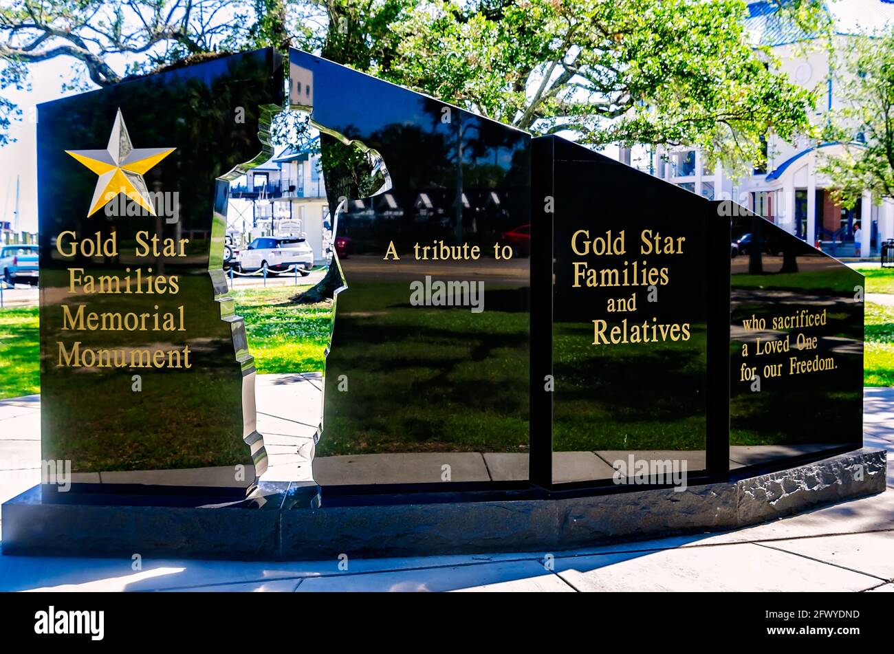 The Gold Star Families Memorial Monument is pictured, May 8, 2021, at ...
