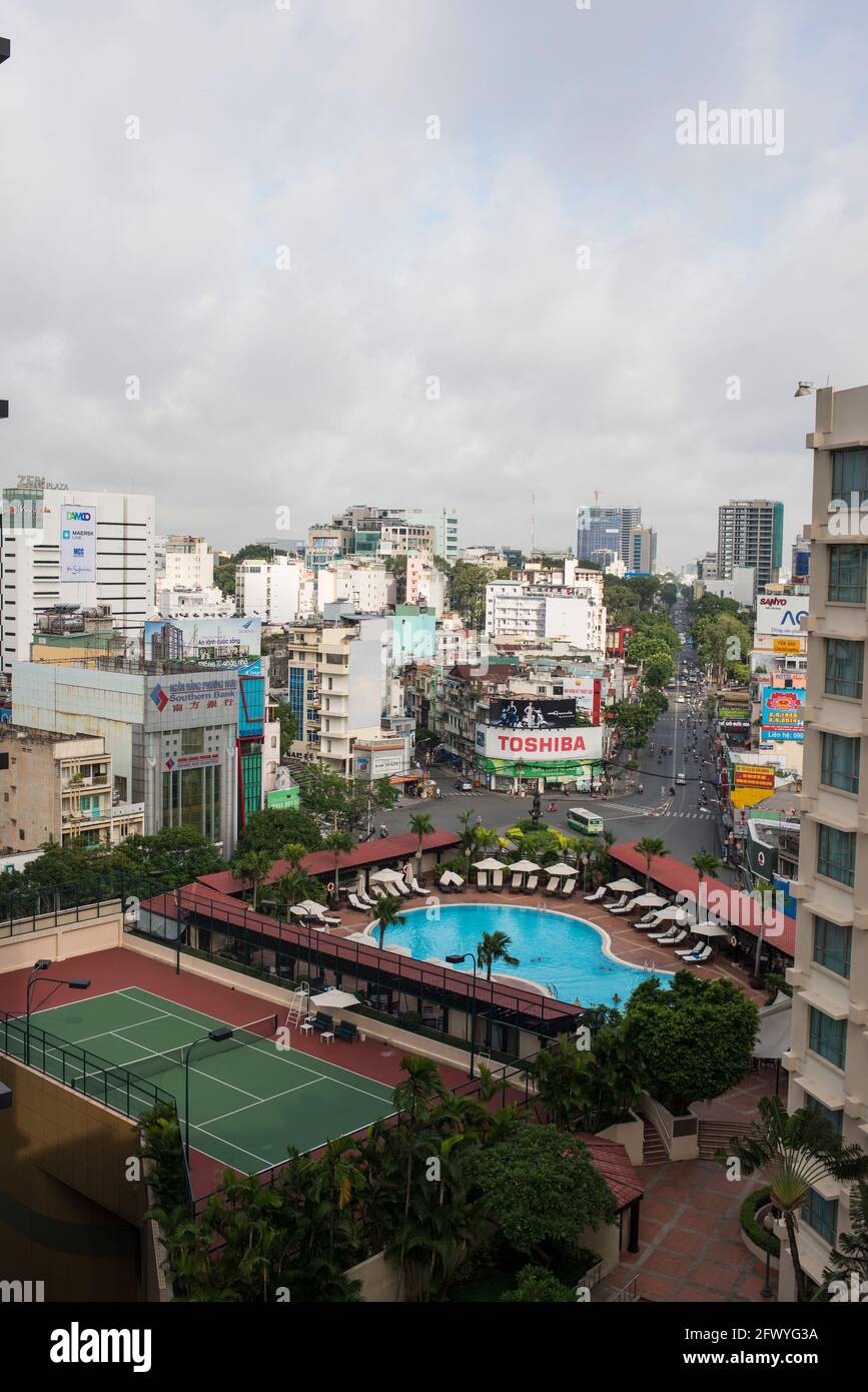 Birds Eye View Of Tennis Court High Resolution Stock Photography and ...