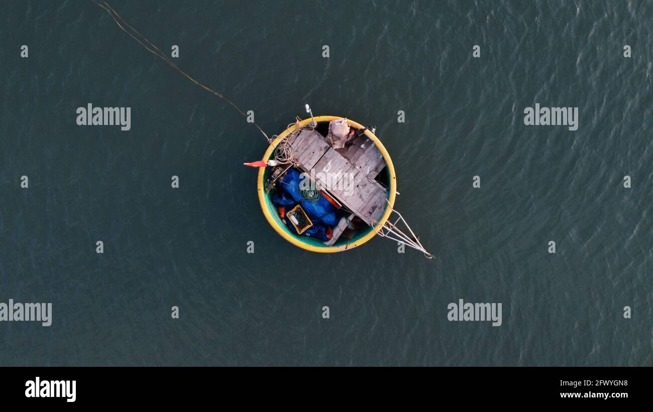 Birds Eye View of Boats Stock Photo - Alamy