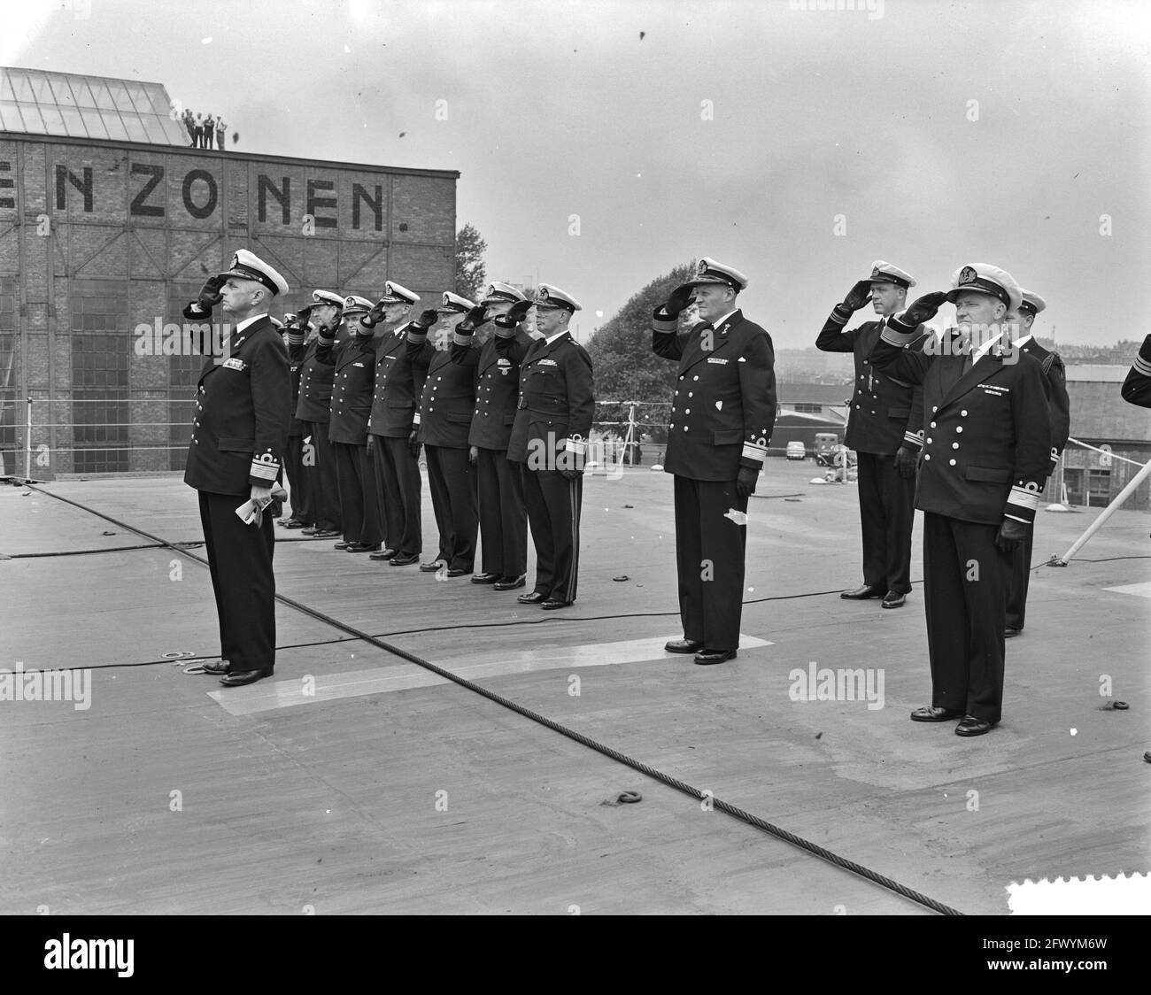 Transfer of commanding officer of the Royal Netherlands Navy Vice ...
