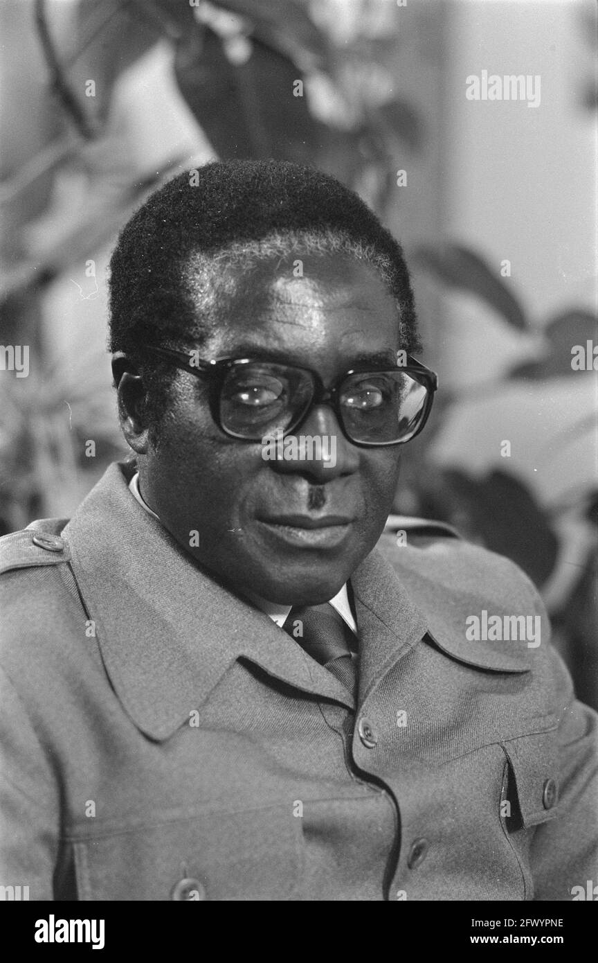 Robert Mugabe, 19 October 1979, arrival and departure, politicians ...