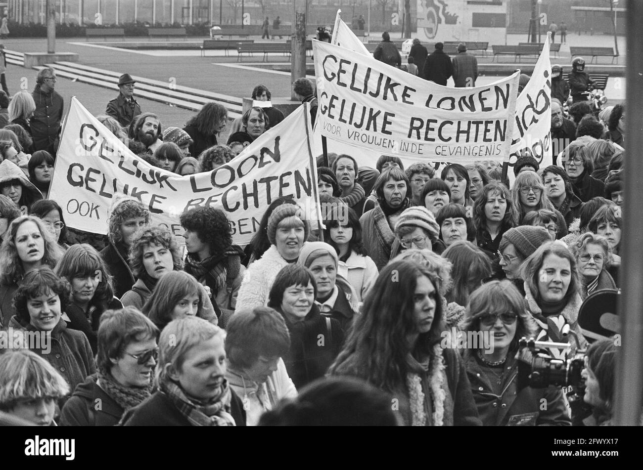 Rotterdam, demonstration for better reception, treatment and guidance ...
