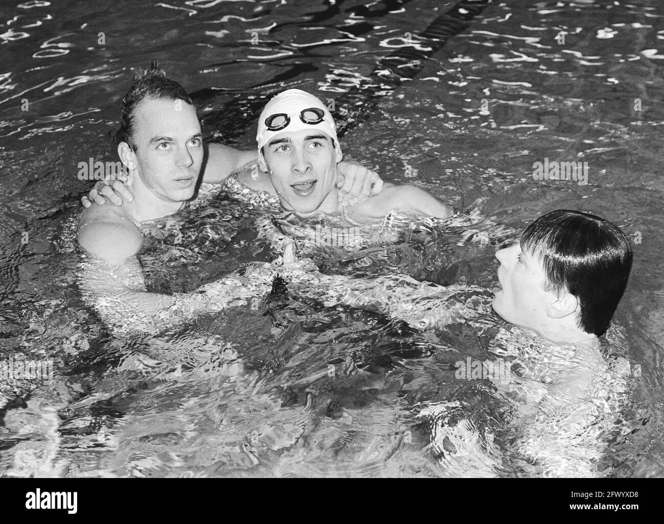 Rowdy Gaines and Sergey Smyryagin 1983 Stock Photo - Alamy