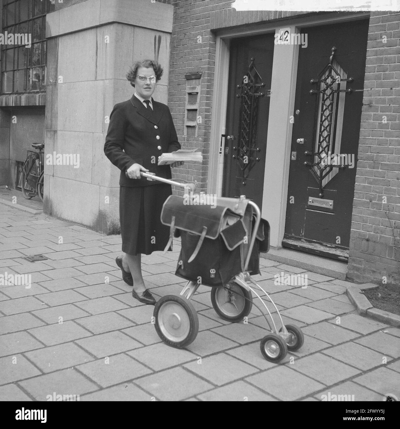Female letter carriers hi-res stock photography and images - Alamy