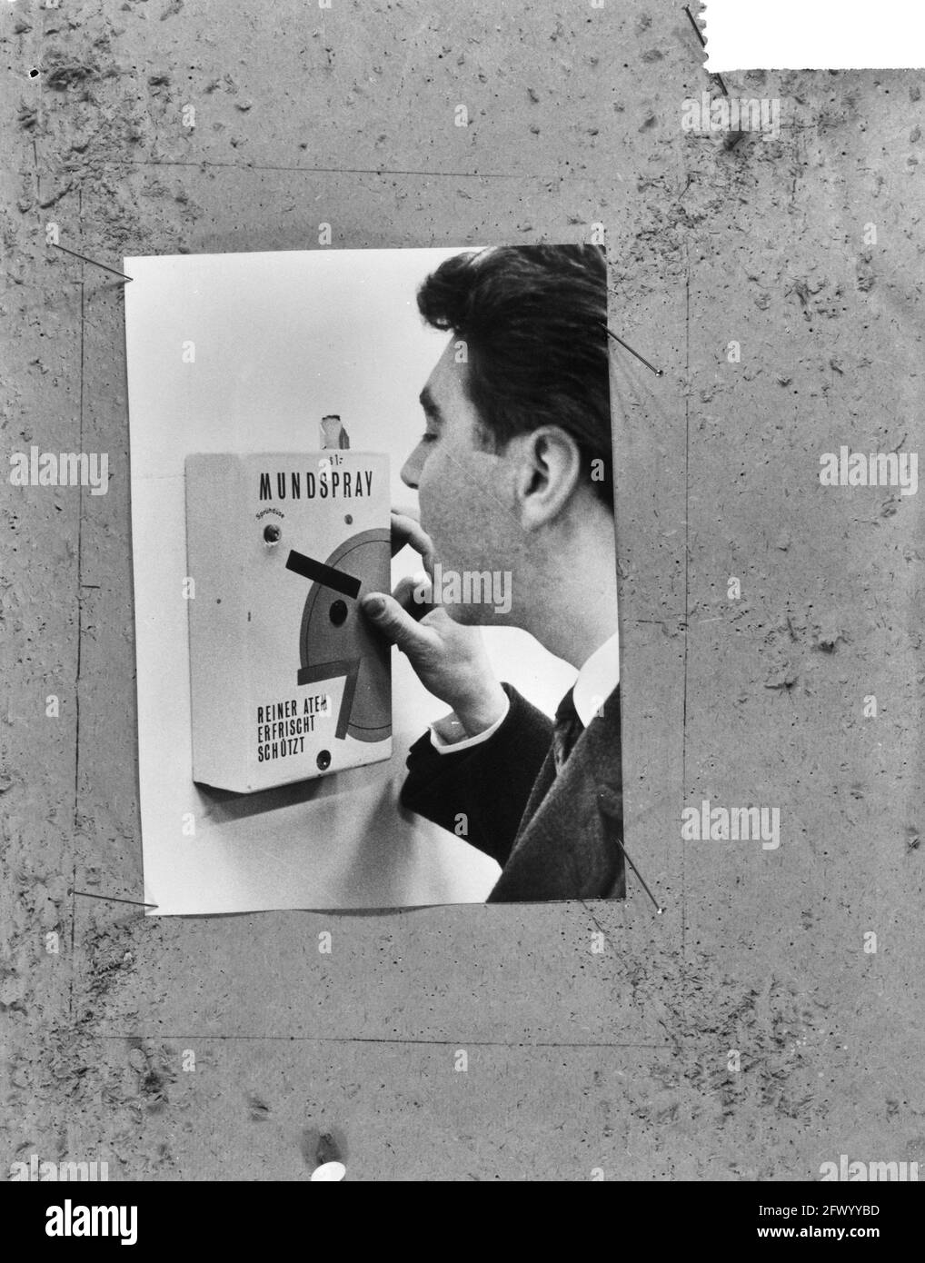 Vending machine for fresh breath, November 10, 1964, vending machines ...
