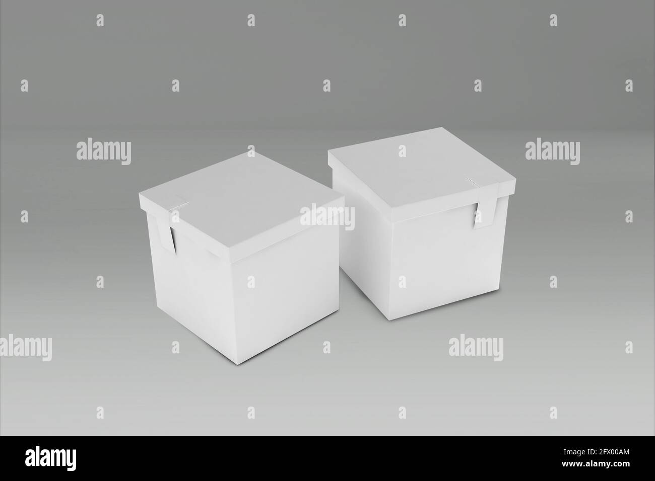 3d box mockup hi-res stock photography and images - Alamy