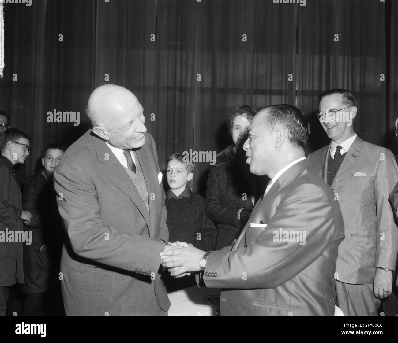 Mohamed sjarif says farewell hi-res stock photography and images - Alamy