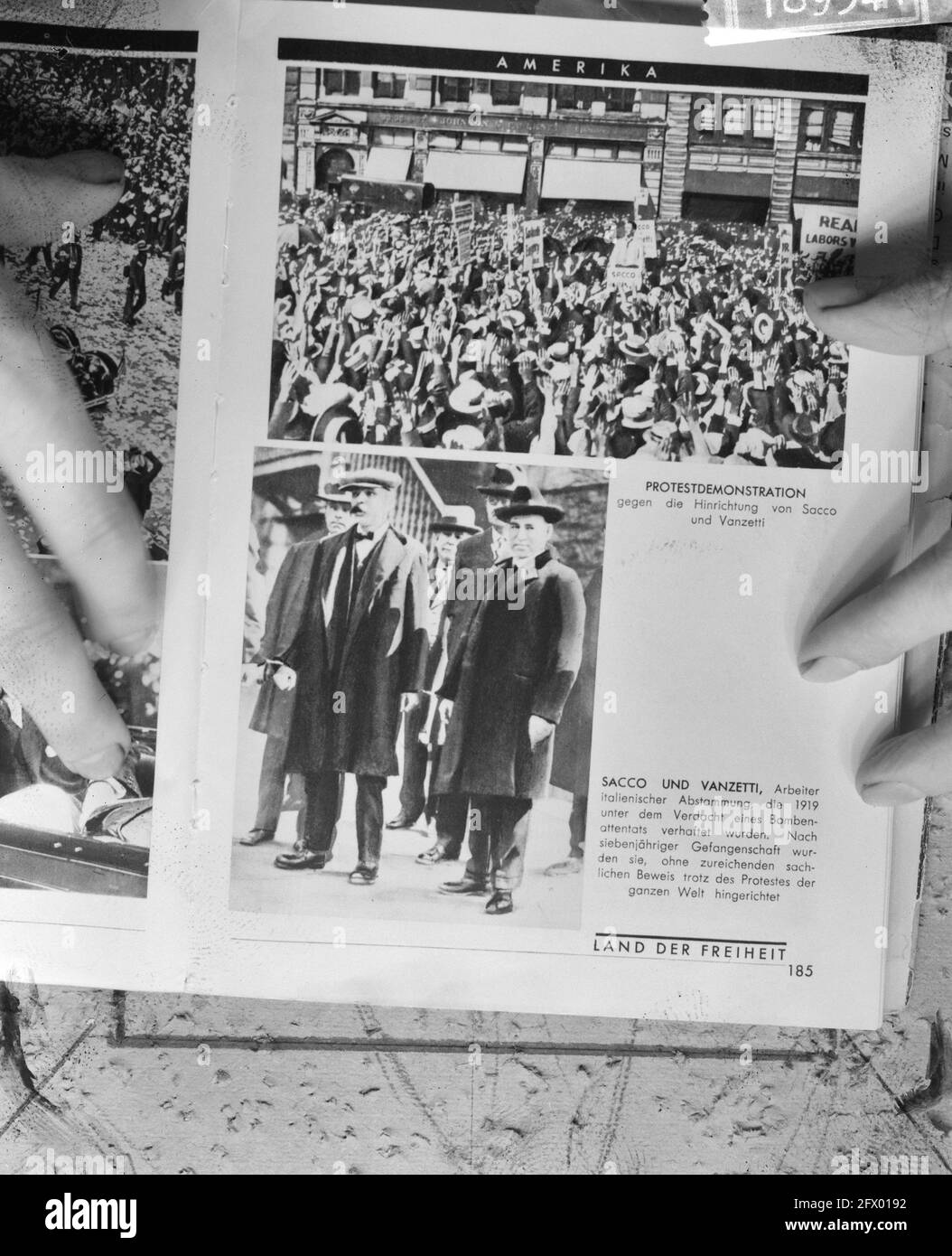 Sacco and vanzetti hi-res stock photography and images - Alamy