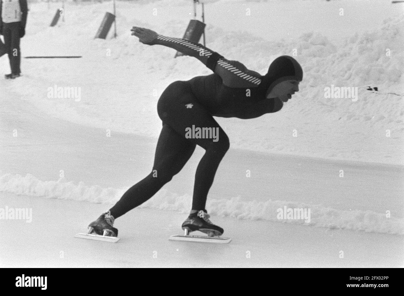 Skatinginterland Netherlands against Norway in Groningen. Sprinter Miel ...