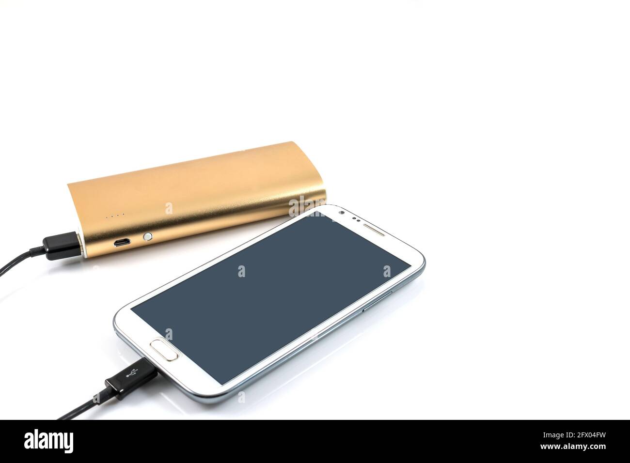 Gold color power bank hi-res stock photography and images - Alamy