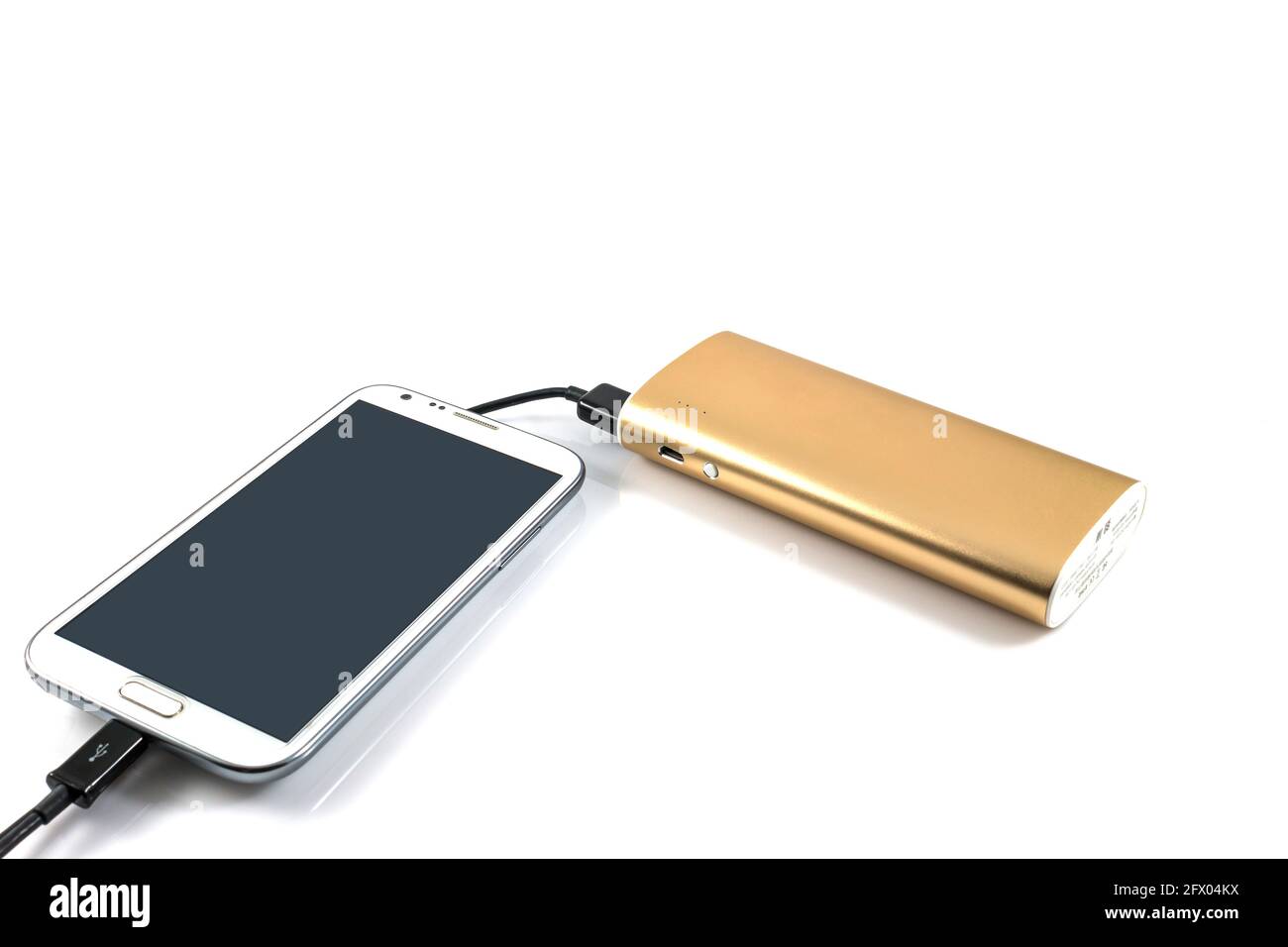 Gold color power bank hi-res stock photography and images - Alamy