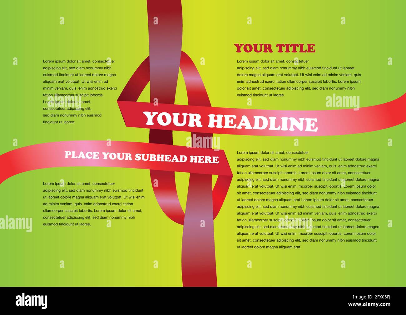 Colorful Paper folding Vector Layout Design Template with area for ...