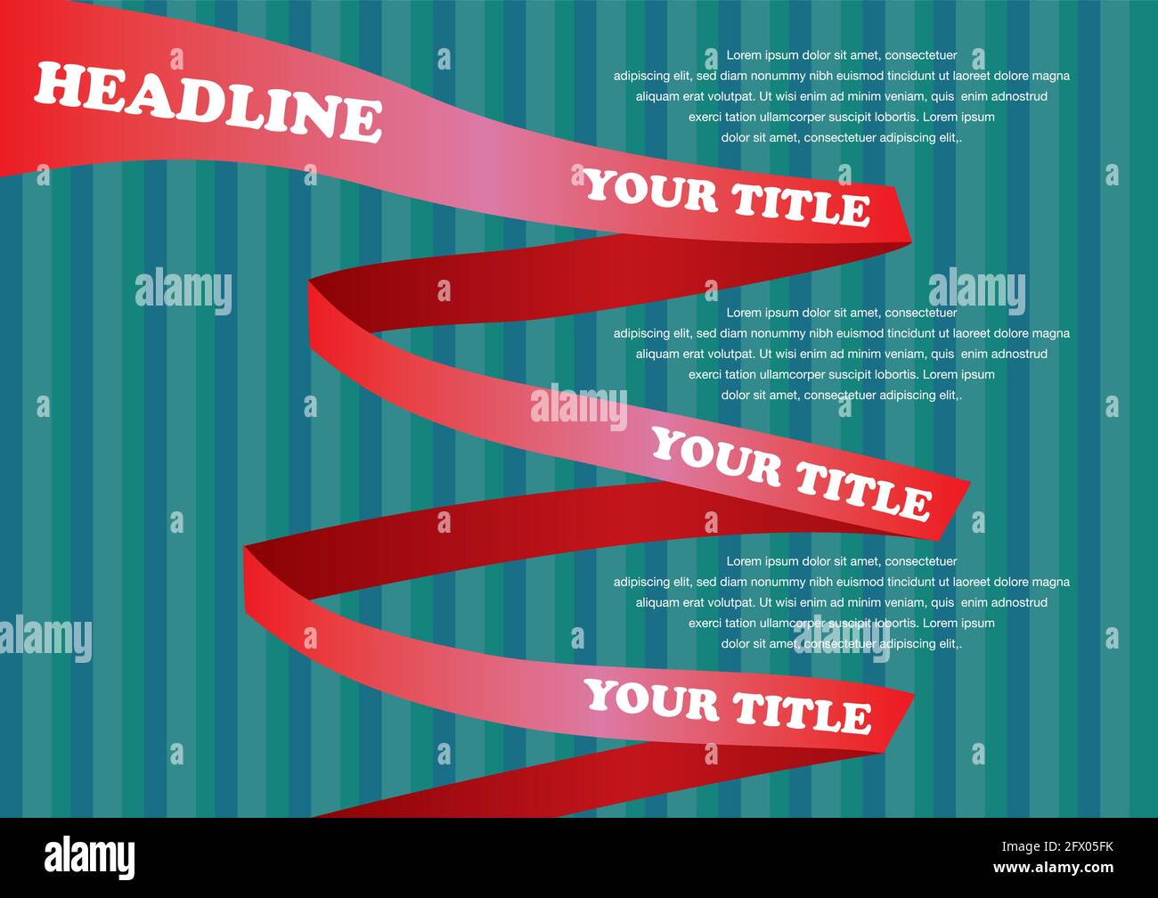 Colorful Paper folding Vector Layout Design Template with area for ...