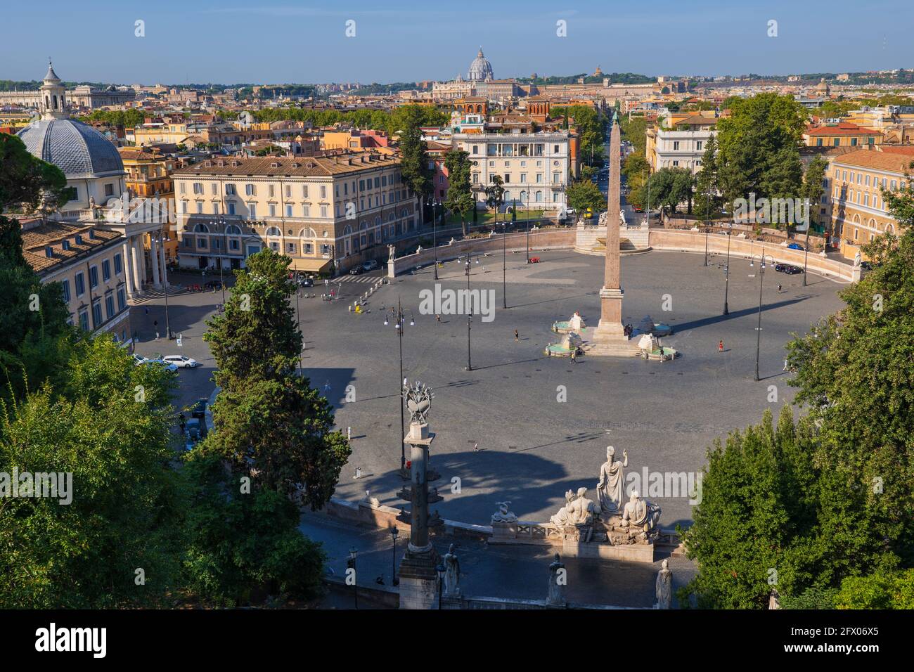 Plaza del popolo hi-res stock photography and images - Alamy