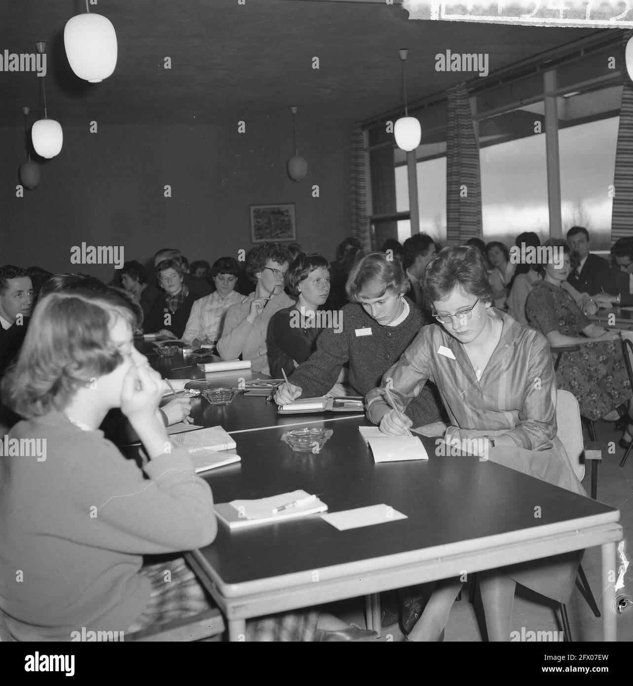 School newspaper editors run lecture hi-res stock photography and ...