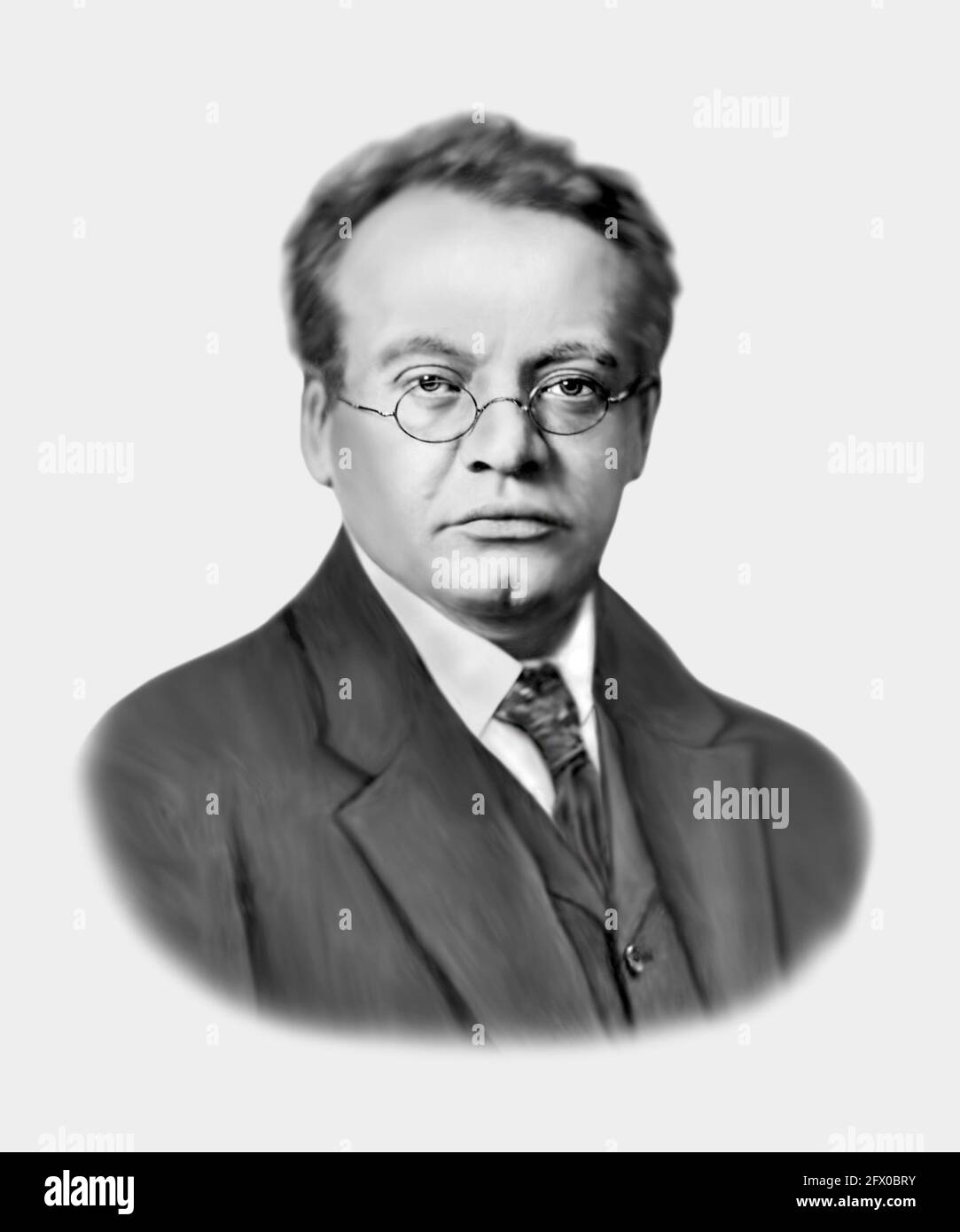 Max Reger 1873-1916 German Composer Organist Conductor Stock Photo - Alamy