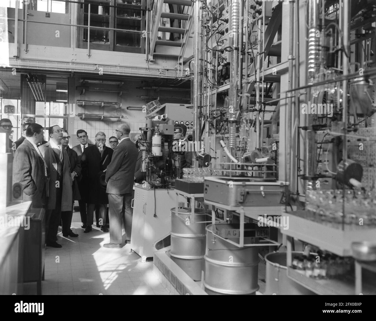 Shell laboratory 50 years in Amsterdam, Dr. H. van Driel (director ...