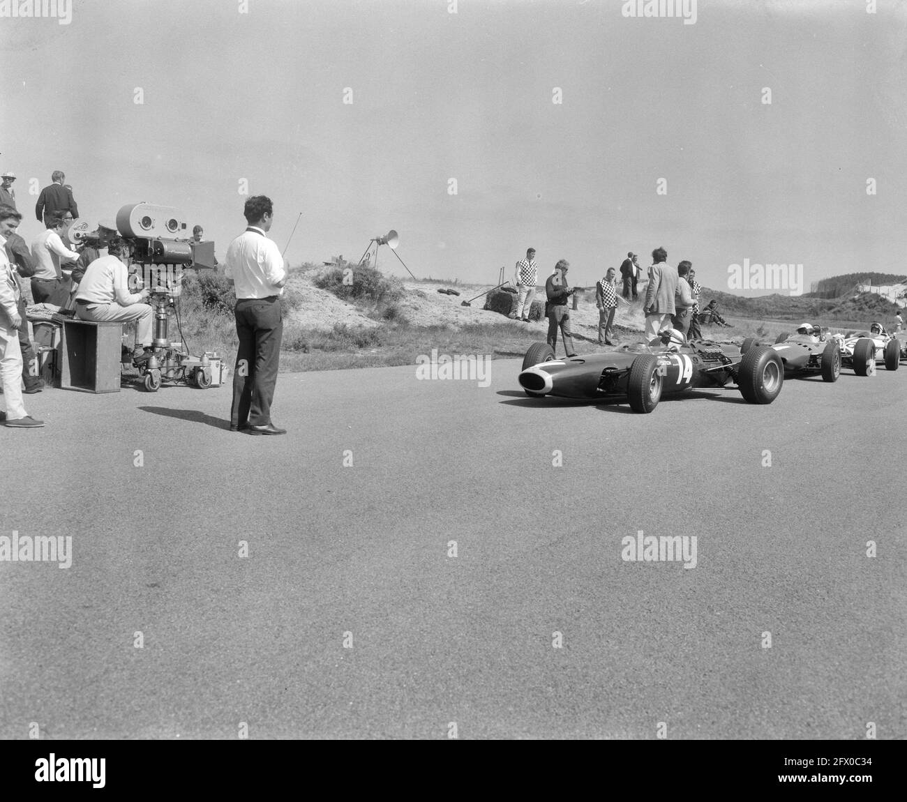 Grand prix on zandvoort Black and White Stock Photos & Images - Alamy