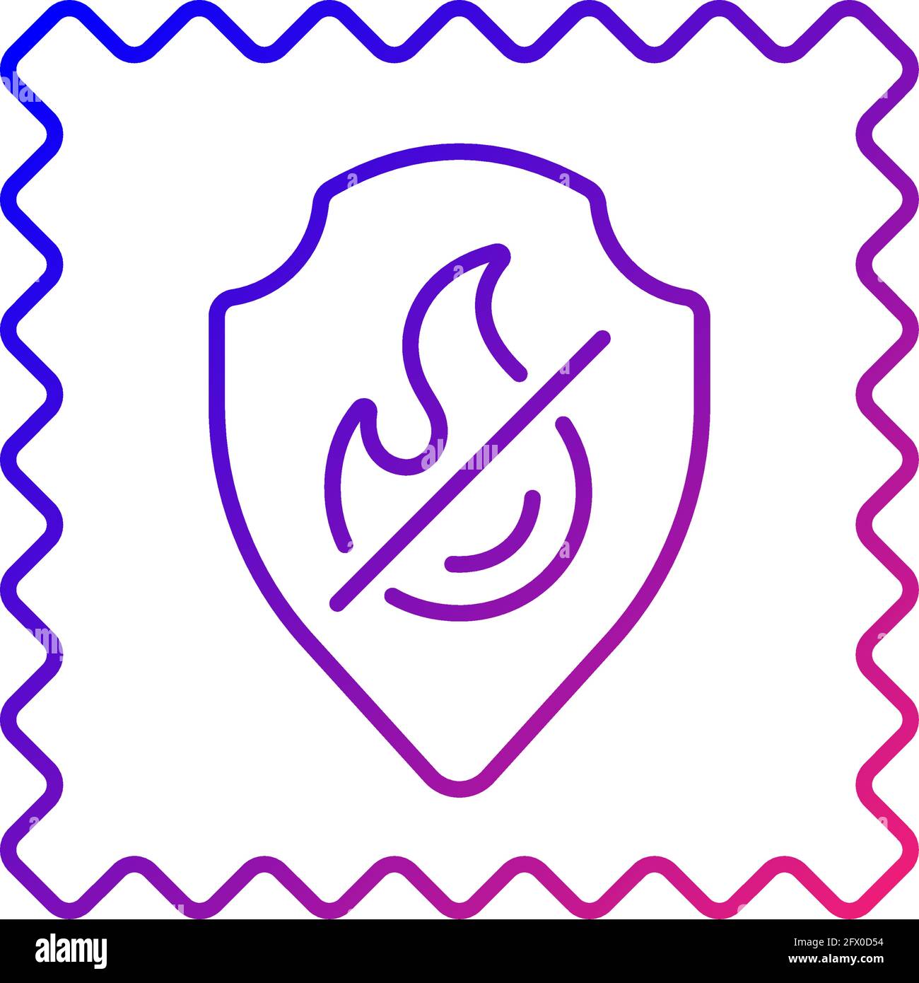 Fire resistant label Stock Vector Images - Alamy
