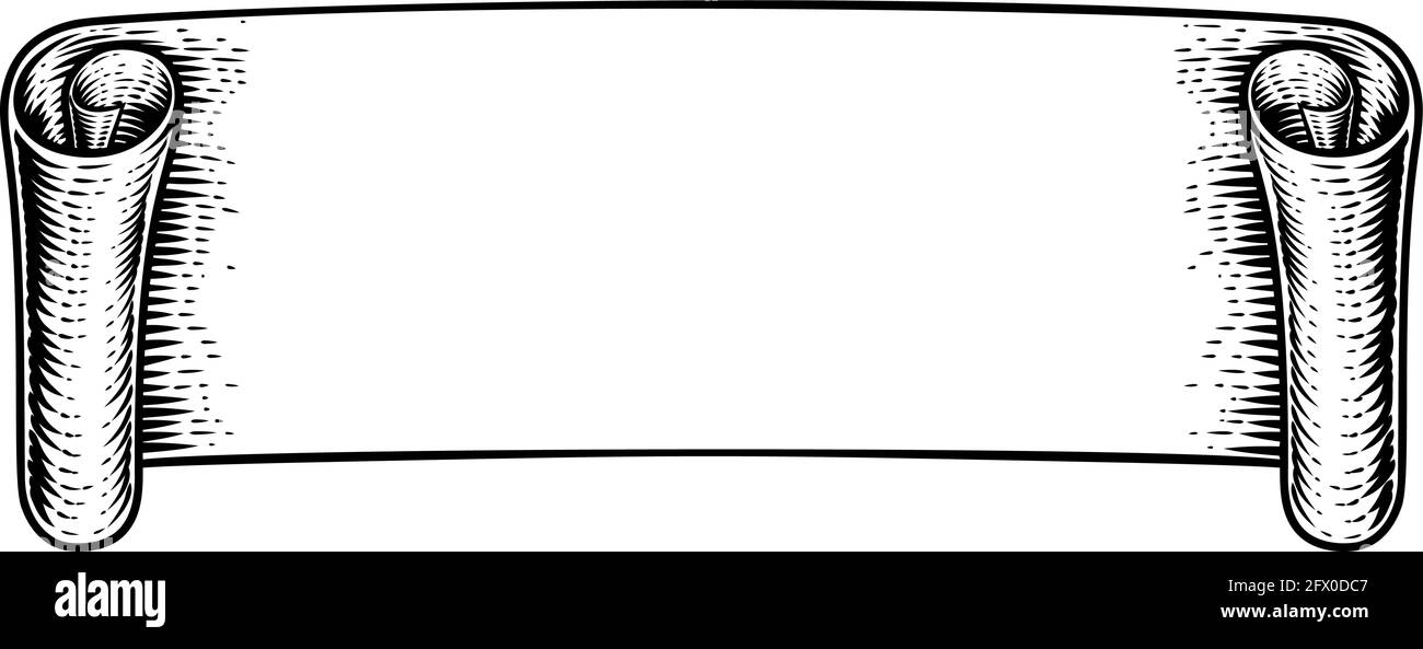 Vintage Scroll Banners