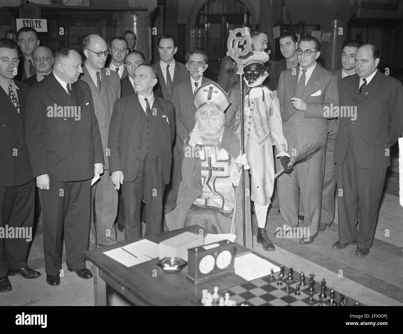 Saint nicholas visiting chess tournament hi-res stock photography and ...