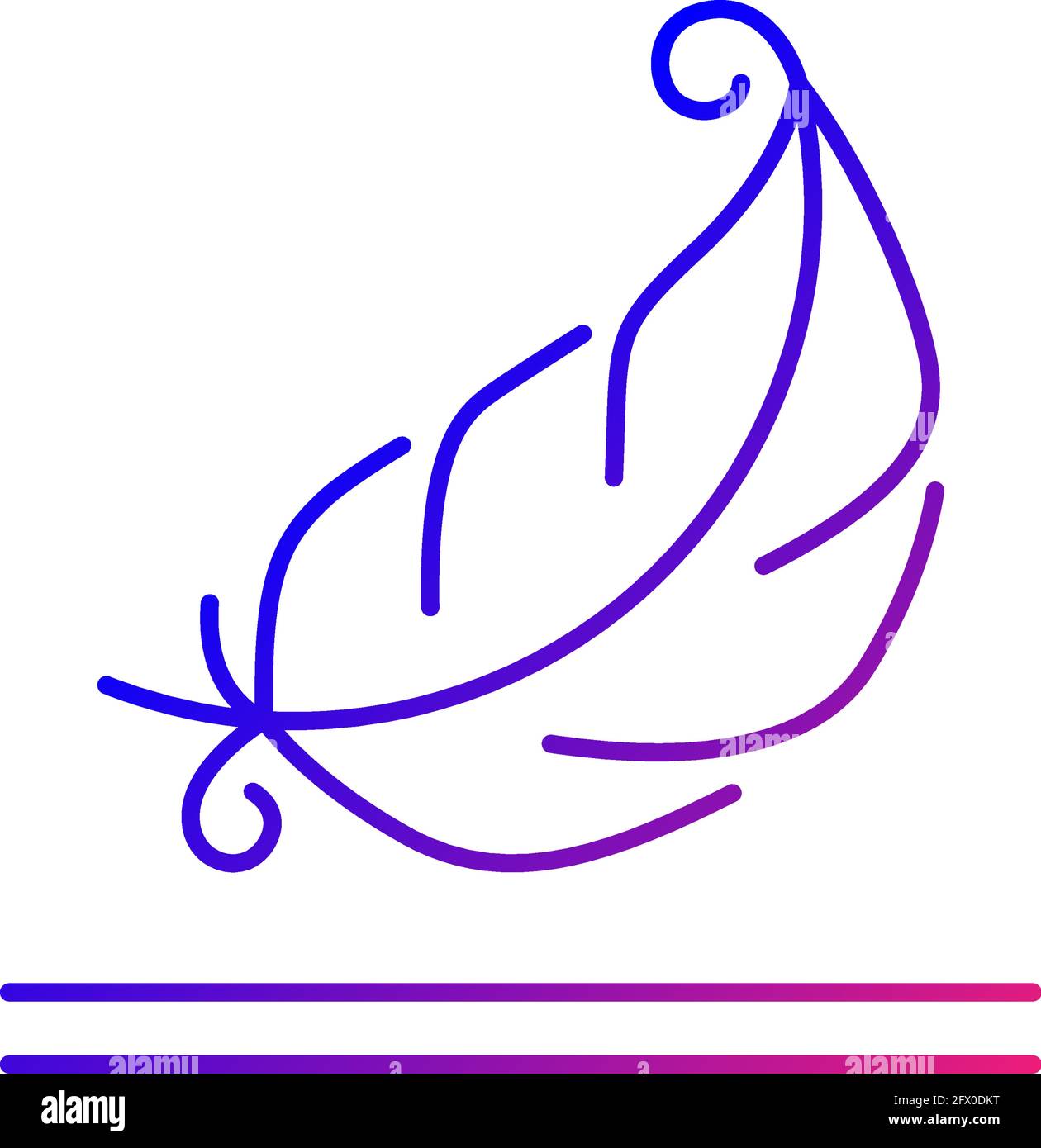 Lightweight fabric property gradient linear vector icon Stock Vector ...