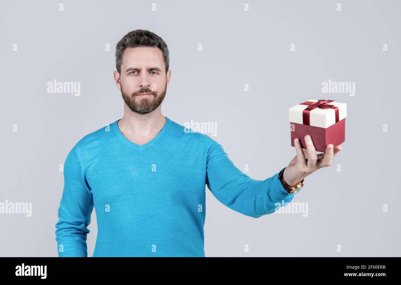 Male businessman giving away hi-res stock photography and images - Alamy