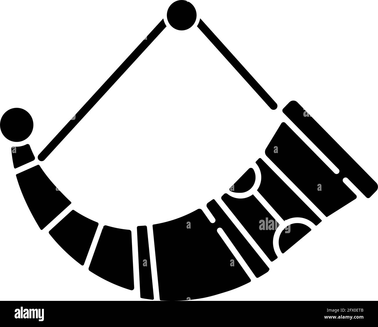 Antique horn collection Black and White Stock Photos & Images - Alamy