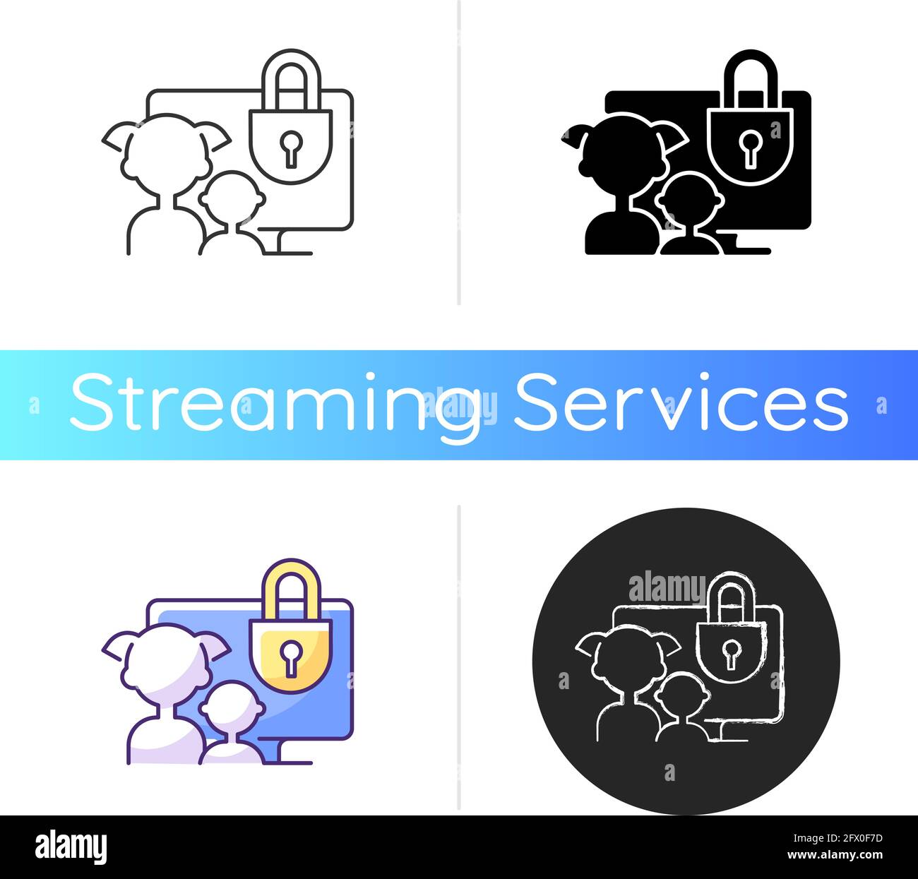 Parental control icon Stock Vector Image & Art - Alamy