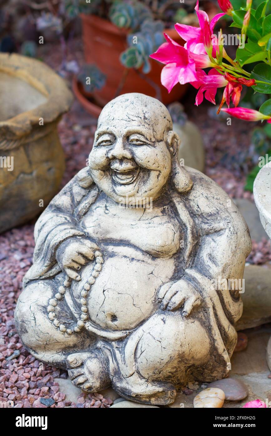 Hotei buddai buddha statue hi-res stock photography and images - Alamy