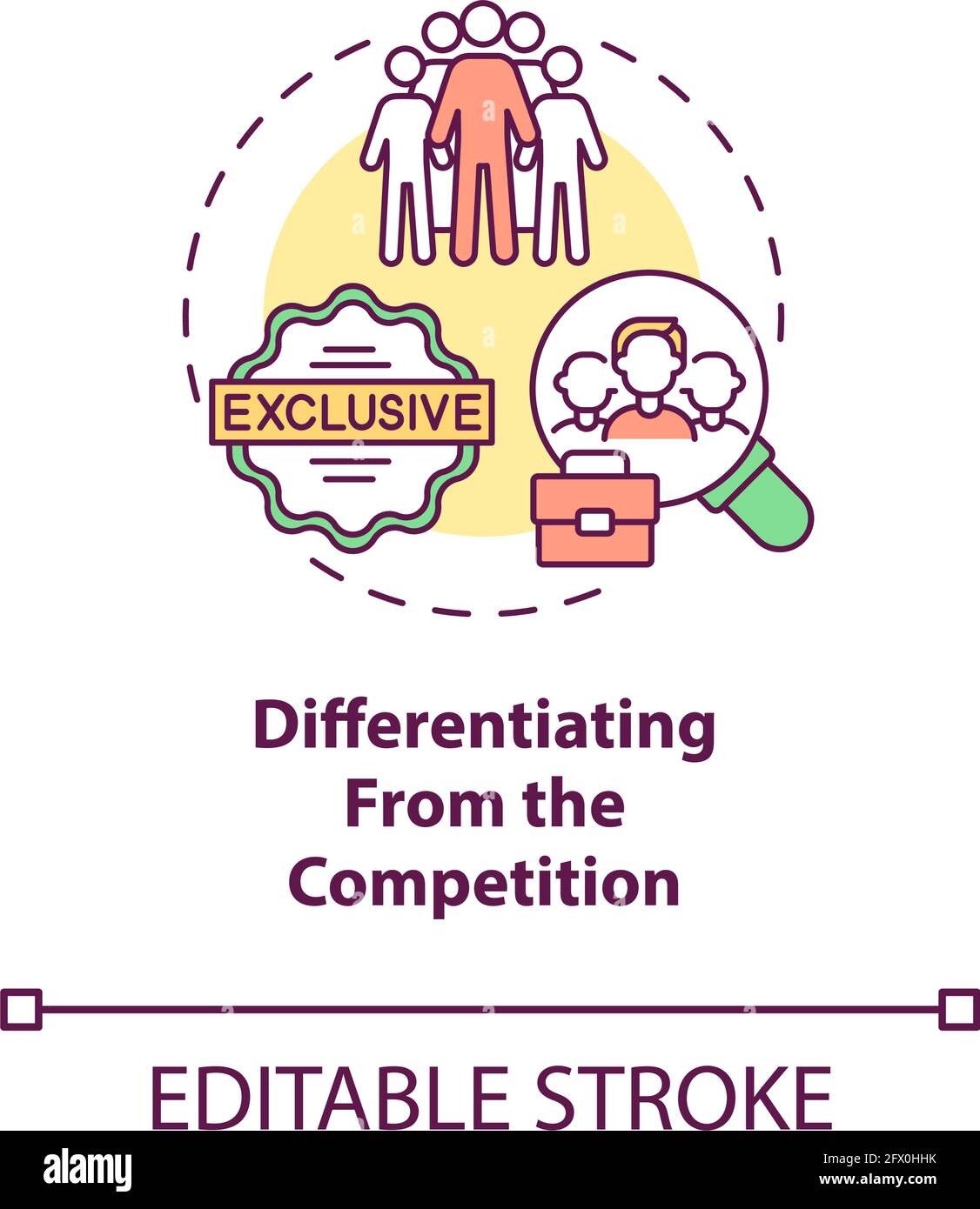 Differentiating Stock Vector Images - Alamy