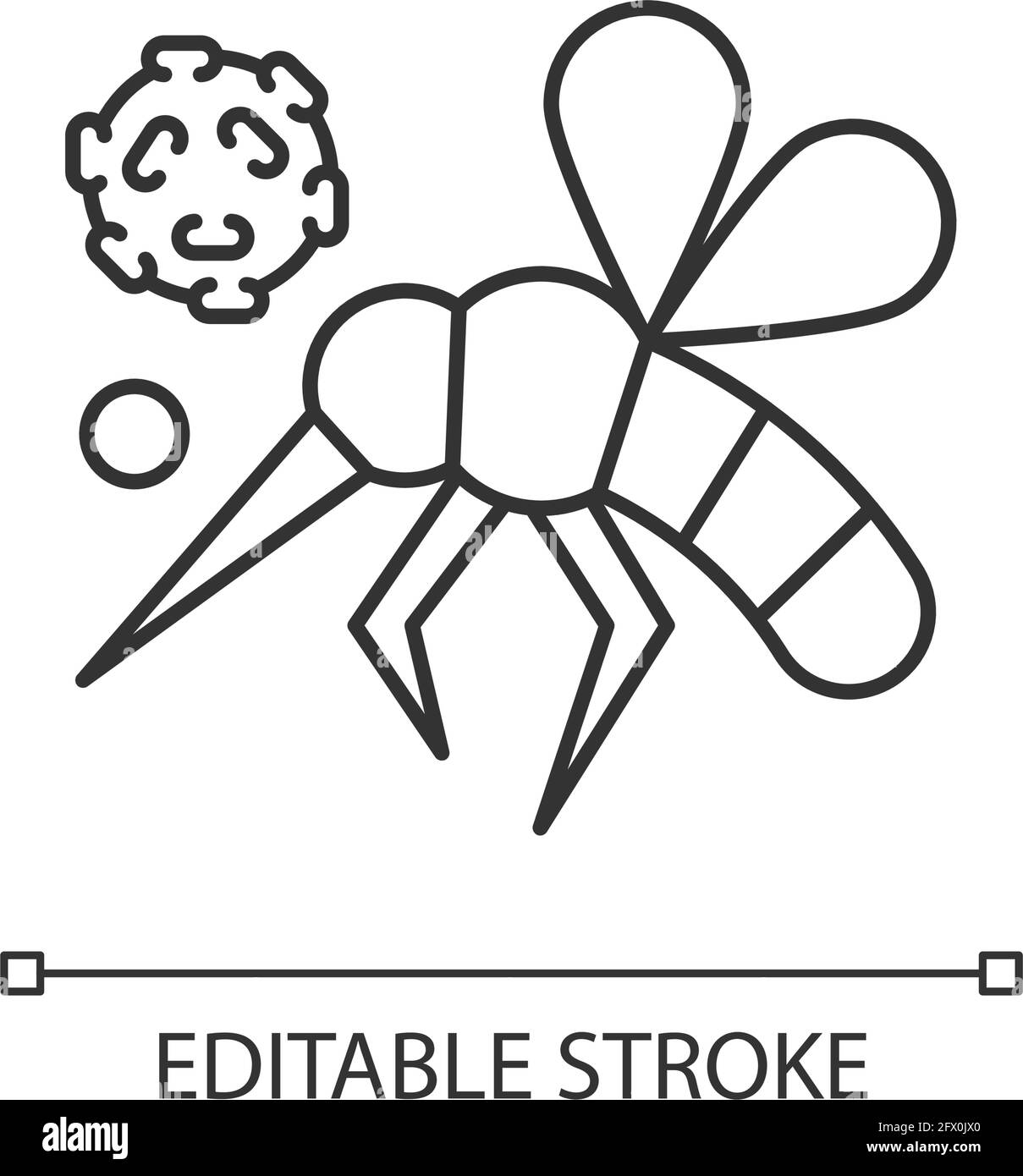 Insects icon simple line Stock Vector Images - Alamy