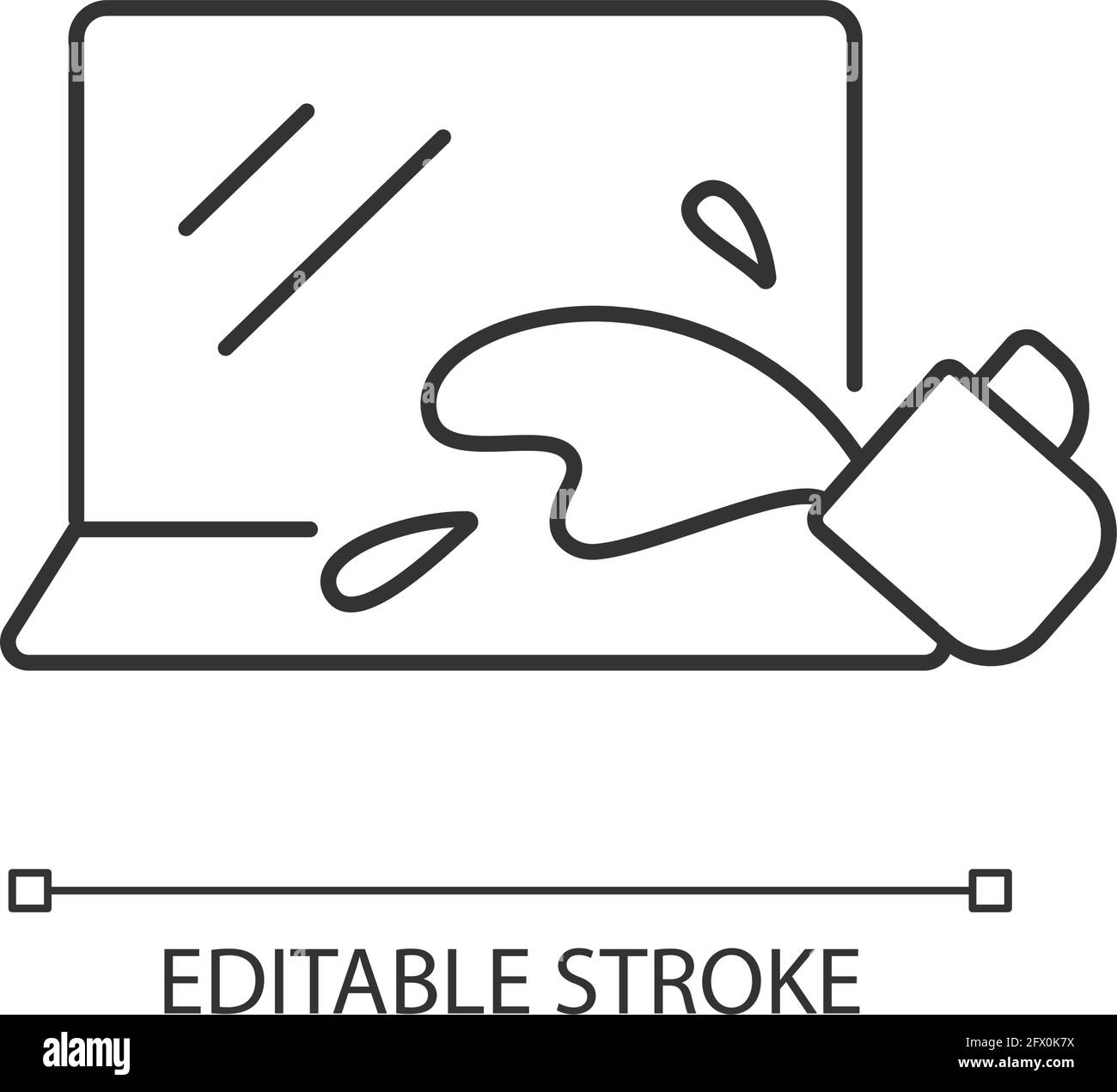 Water item splash Cut Out Stock Images & Pictures - Alamy