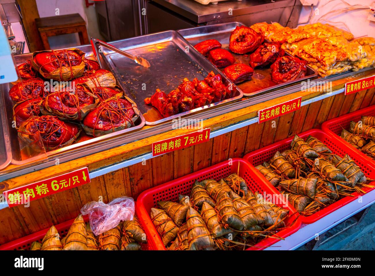 Food stall banner hi-res stock photography and images - Alamy