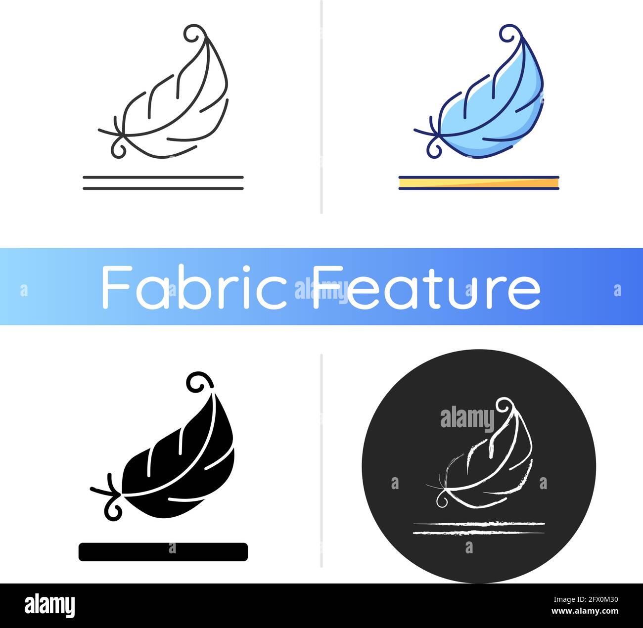 Lightweight fabric property icon Stock Vector Image & Art - Alamy