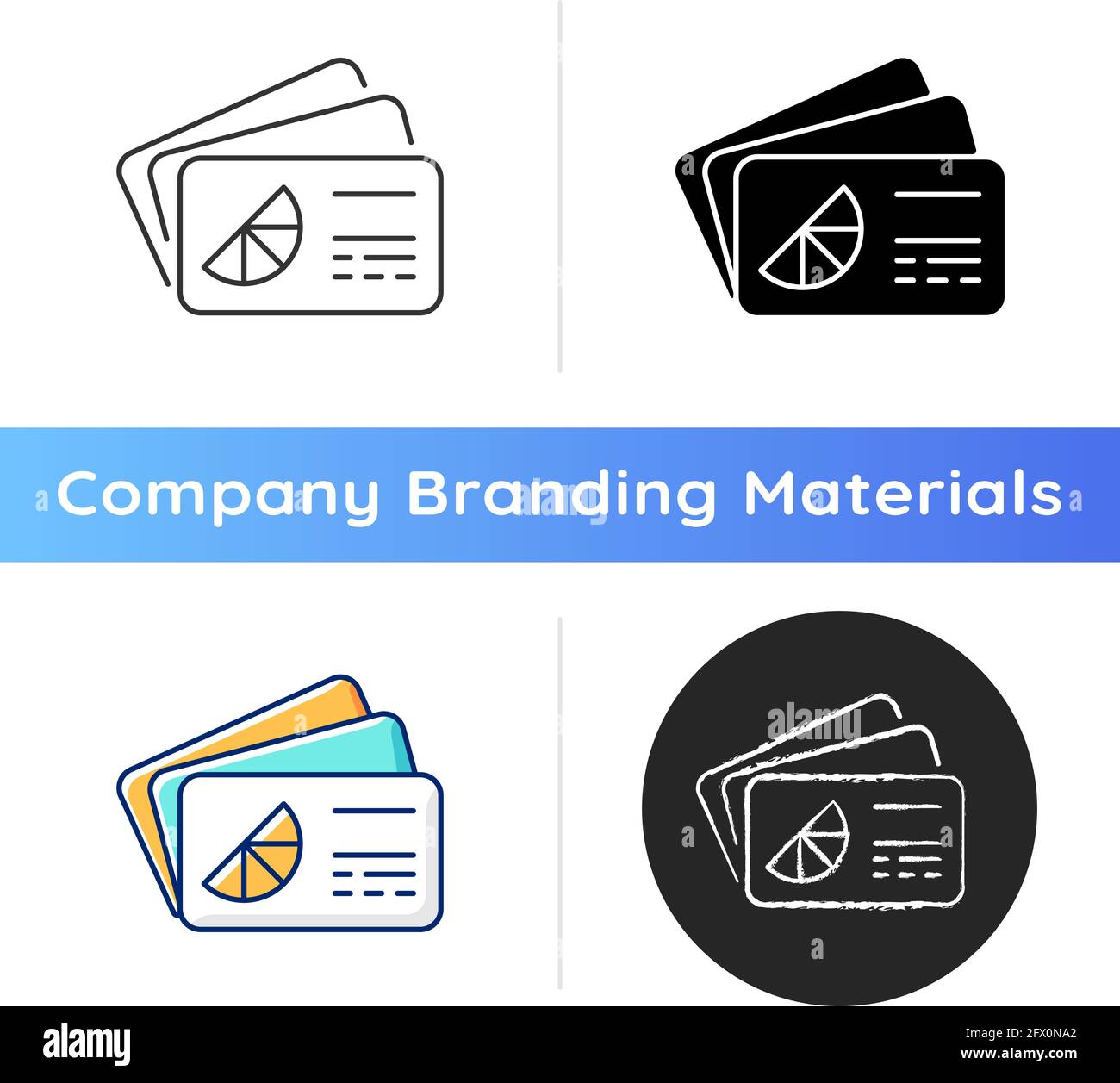 Branded business card icon Stock Vector Image & Art - Alamy