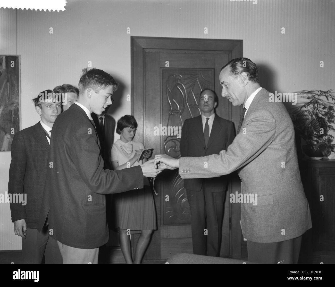 Sixth lustrum Vossius Gymnasium, April 26, 1961, The Netherlands, 20th ...