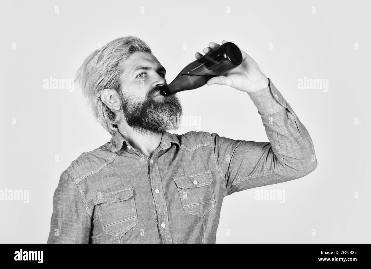 Having alcohol addiction and bad habits. Having fun. Alcoholism problem ...