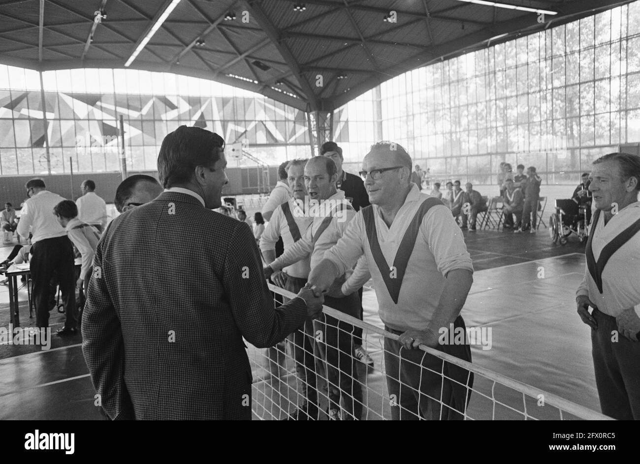 His Royal Highness Prince Claus attends the National Invalids Sports ...