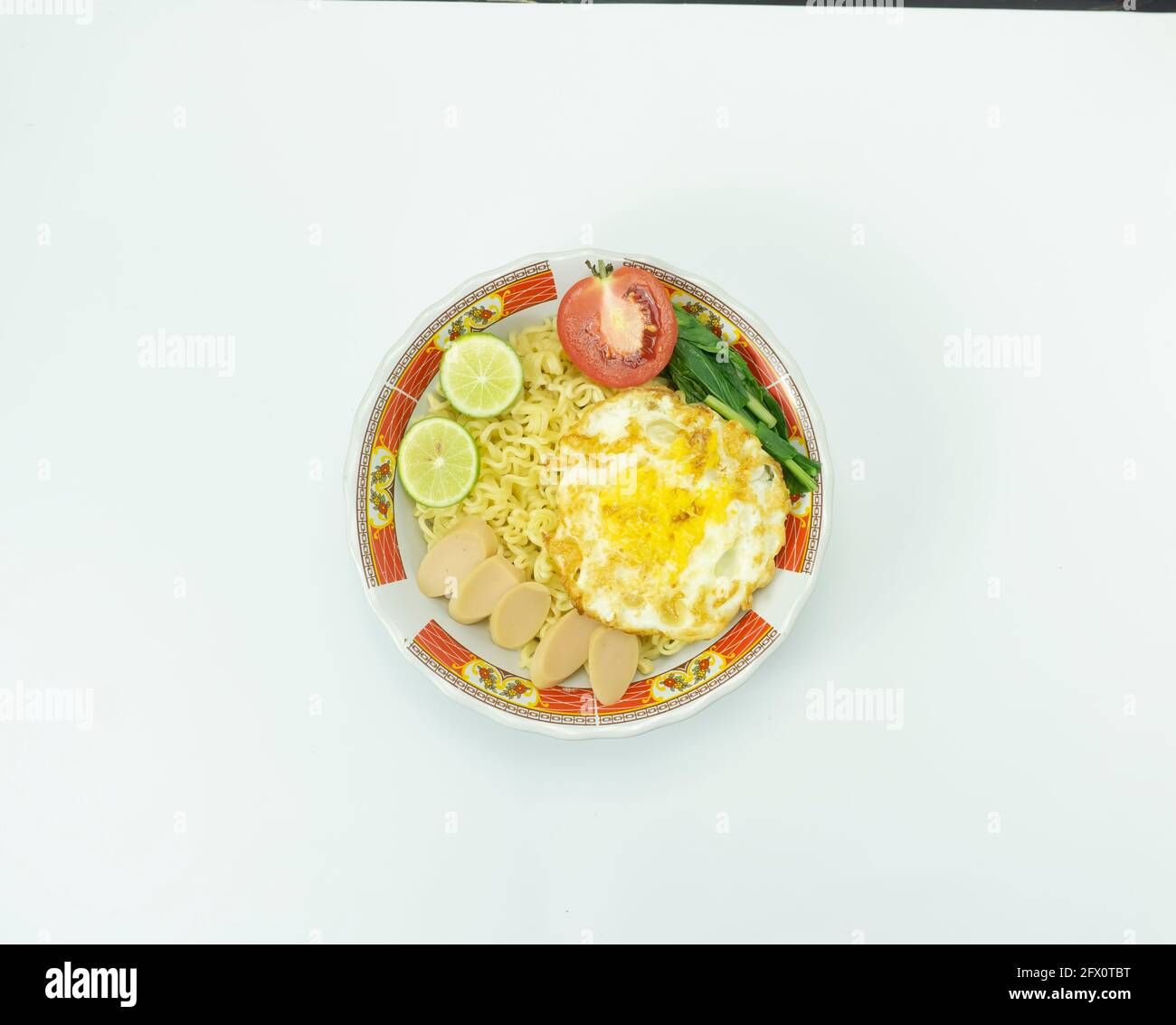 Indonesian Mie Goreng or Fried Noodle with egg traditional Indonesian ...