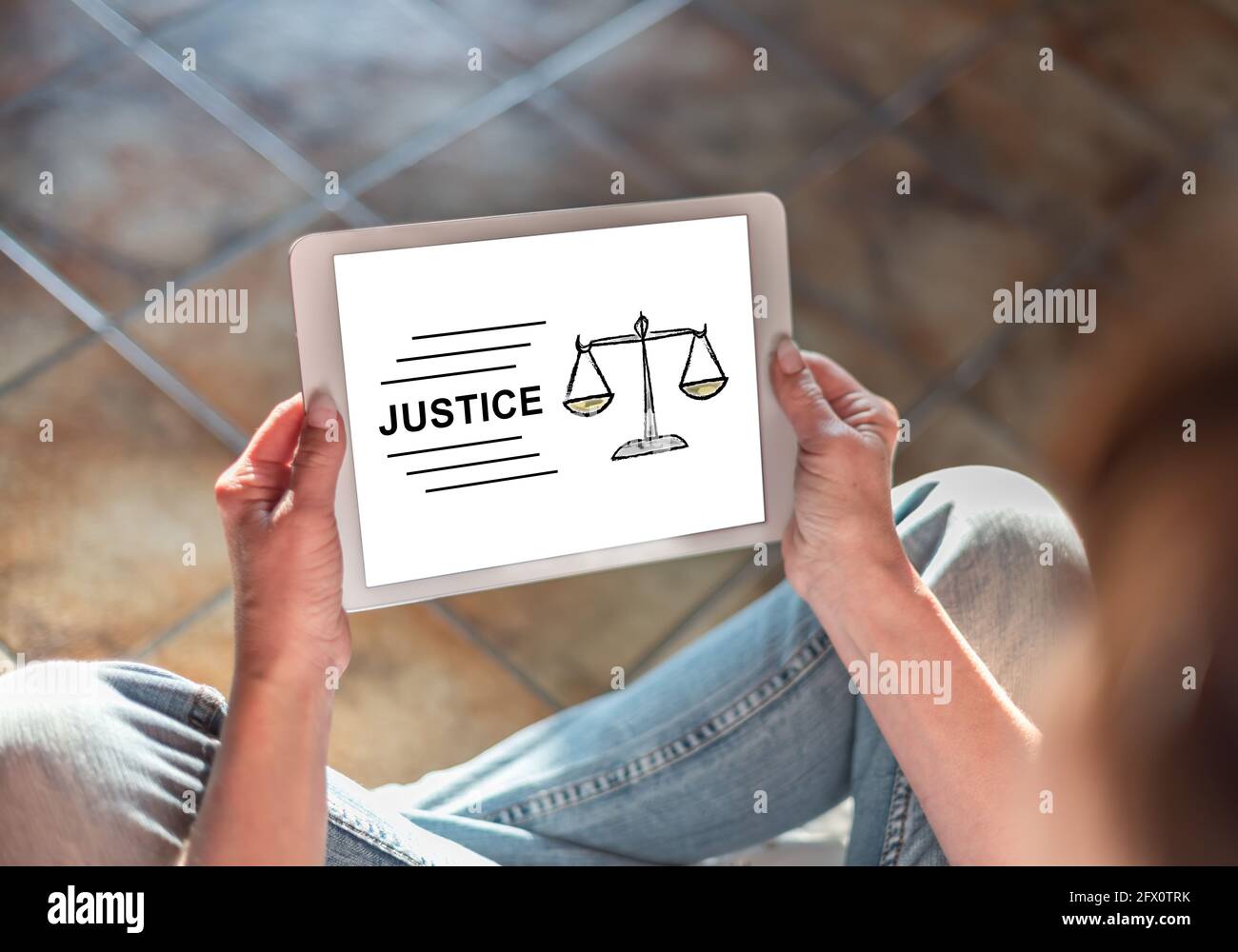 Justice concept judge sitting on hi-res stock photography and images ...