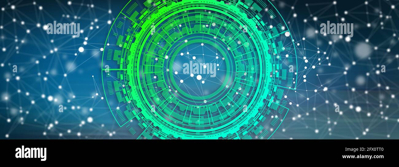 Illustration of a technology concept Stock Photo - Alamy