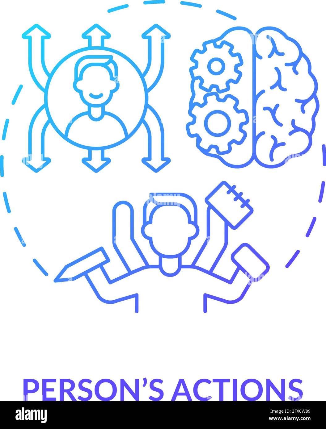 Action personal development Stock Vector Images - Alamy