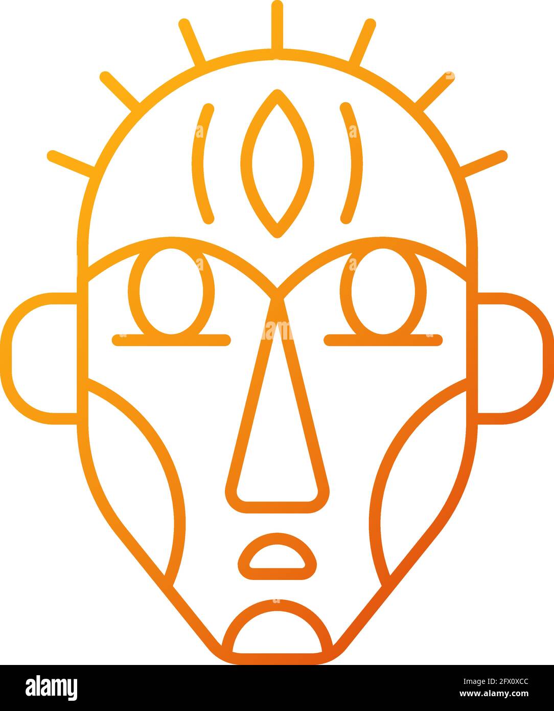 Shamanism ritual Stock Vector Images - Alamy